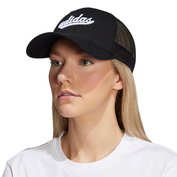 adidas | Accessories | Adidas Womens Mesh Back Snapback Cap Adjustable ...